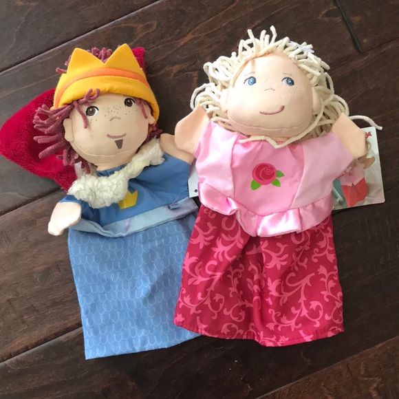 Haba | Toys | 2 Haba Puppets Nwt Prince And Princess | Poshmark